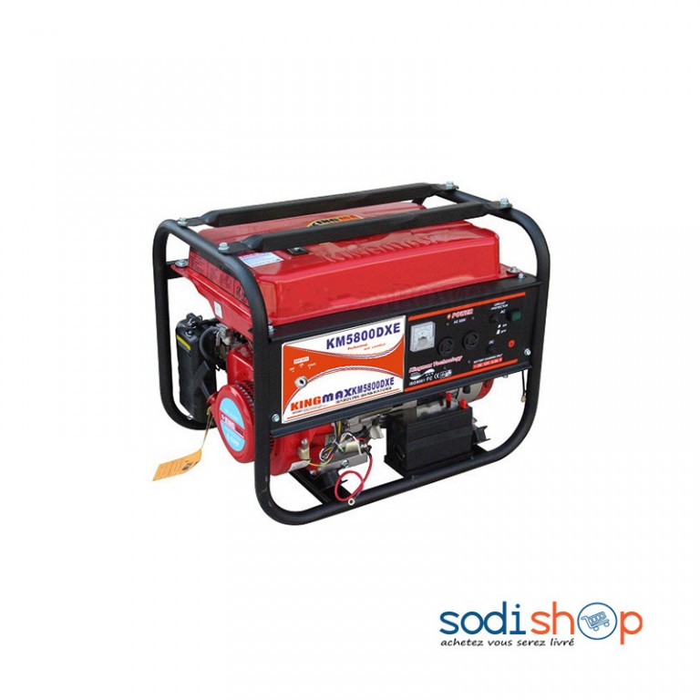 Générateur KingMax KM5800DXE à Démarrage Electrique 2.5 kVA DJ00151 ...
